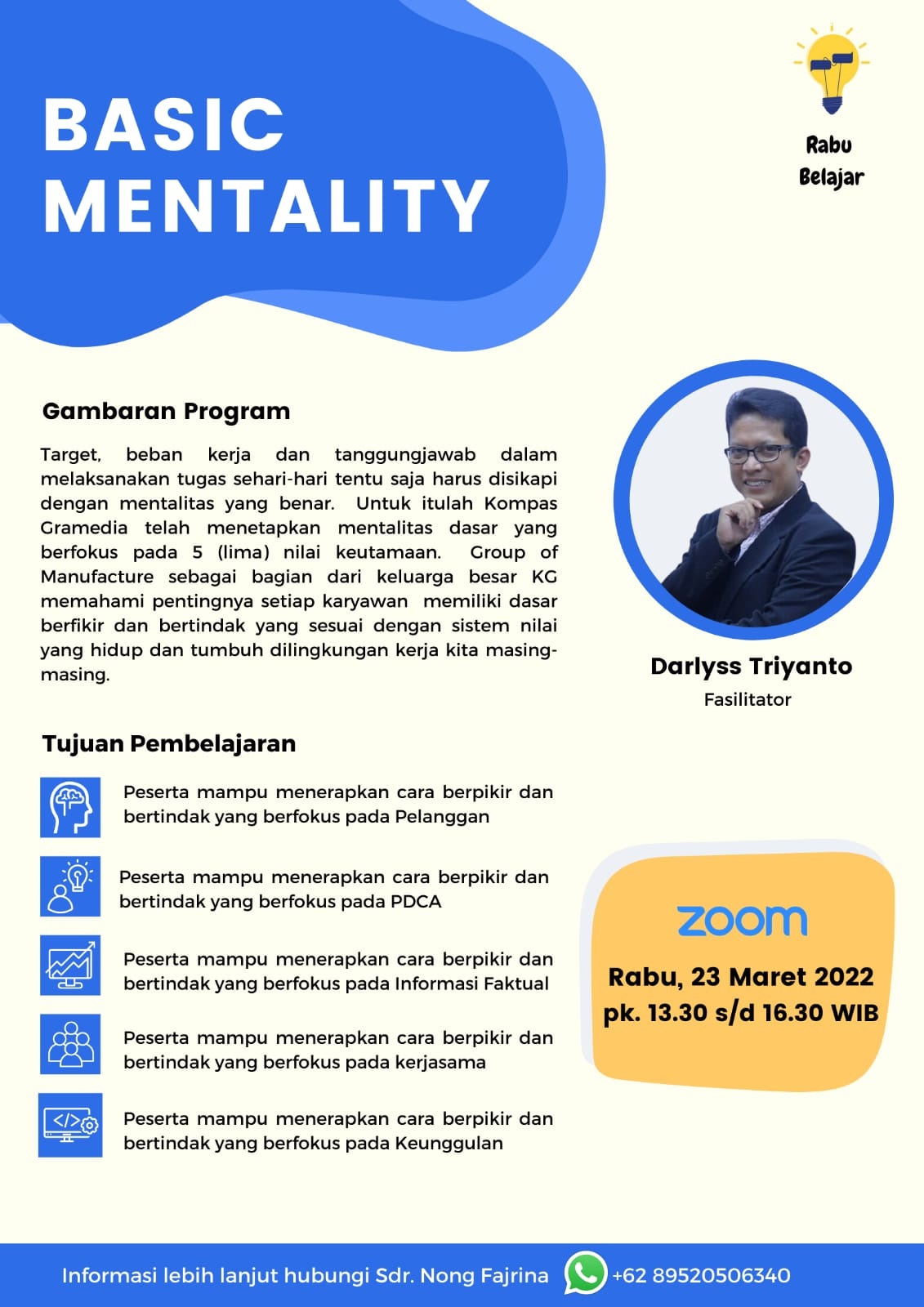 Ringkasan dari Basic Mentality 2022 - Batch 1